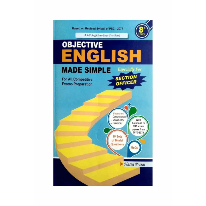 Objective English Made Simple by Naren Prasai | Daraz.com.np