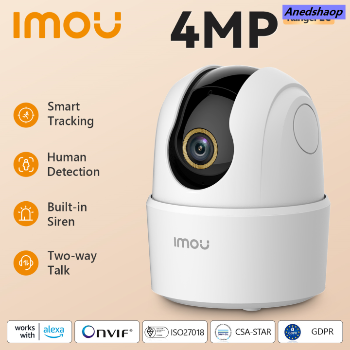 Anedshaop IMOU Ranger 2C 2MP/4MP Home Wifi 360 Camera Human Detection ...