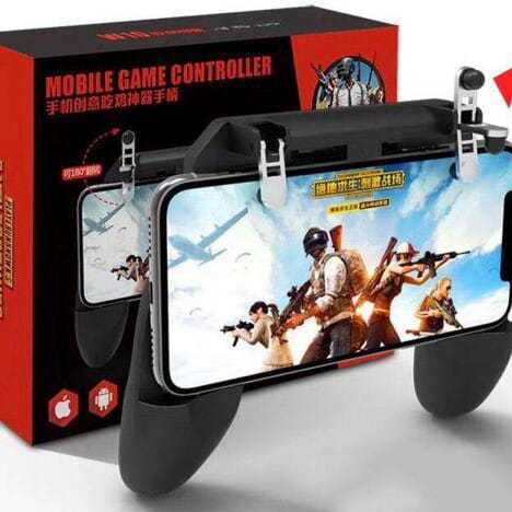 W10 Mobile Phone Game Controller Gamepad Joystick Fire Trigger For PUBG Fortnite | Daraz.com.np