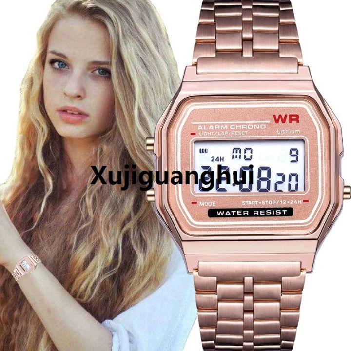 Xujiguanghui Steel Strap Watches Women Watch Men Business Clock ...