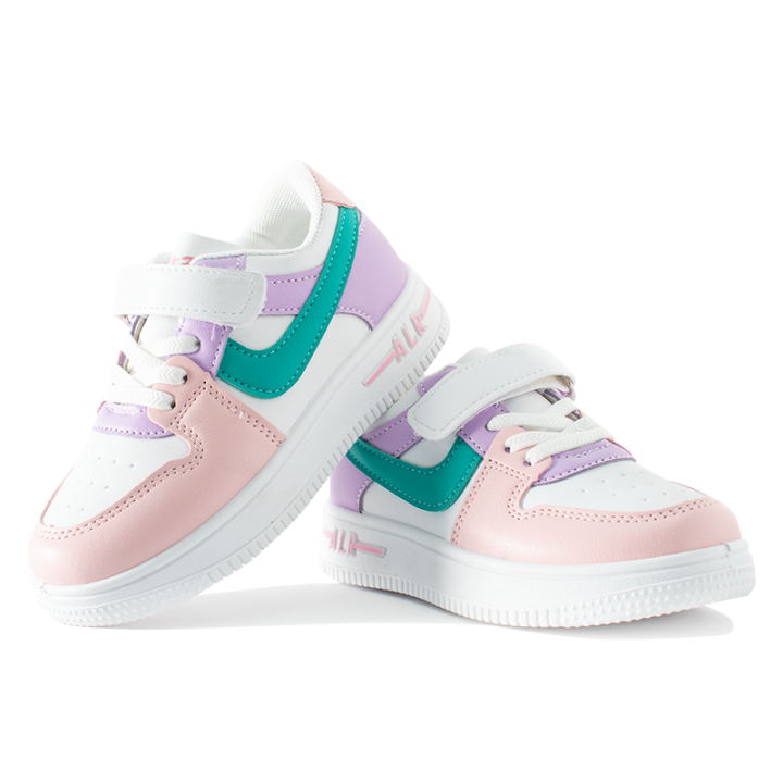 Kid Girl Pink Colorblock Sneakers | Daraz.com.np