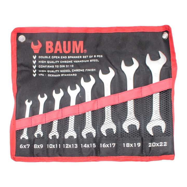 Baum Double Open Spanner Set in Bag 6x32 MM | Daraz.com.np
