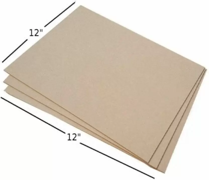 12x12 inches MDF set of 5, 3.3mm thick wood board for craft (30 cm x 30 ...