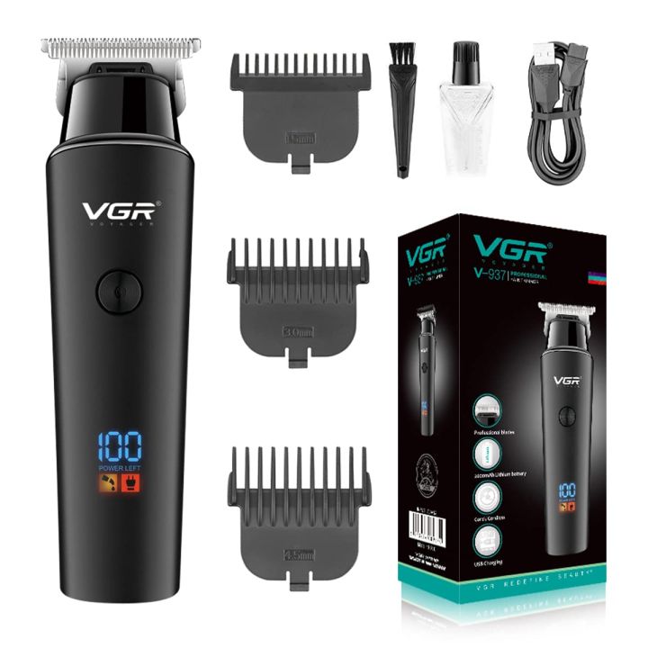 VGR V-937 Professional Cordless Rechargeable Hair Trimmer with USB ...