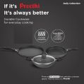 ‎Preethi CSW039 Daily Collection Non Stick Set, 28 cm Tawa, 24 cm Fry ...