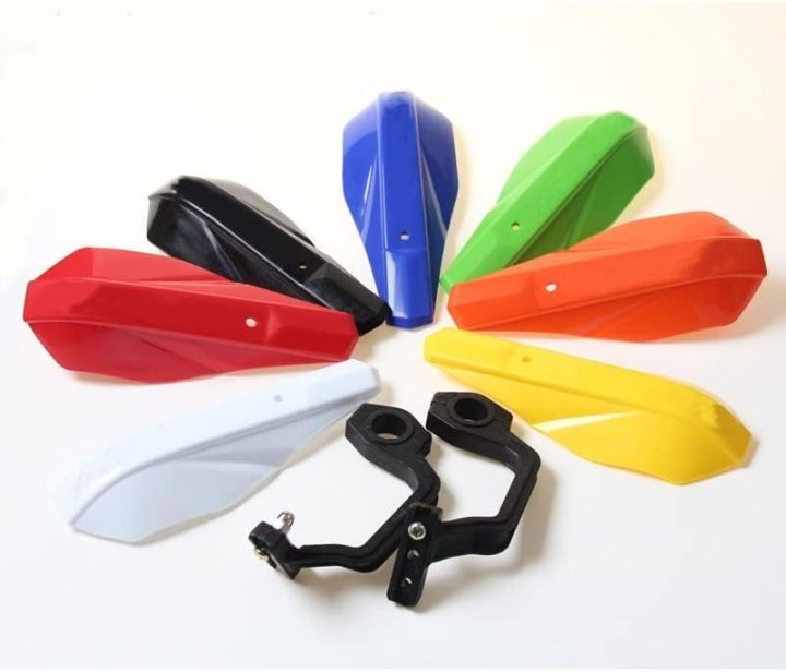 Hand Guards Universal yellow PP Plastic Hand guards Handlebar Guard for ...