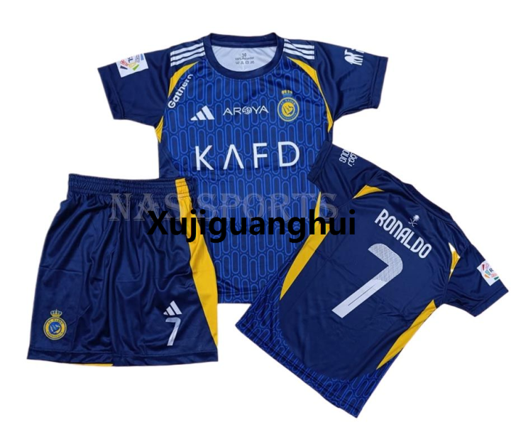 Xujiguanghui Ronaldo alnasser football kit for kid 5-13 year | Daraz.com.np
