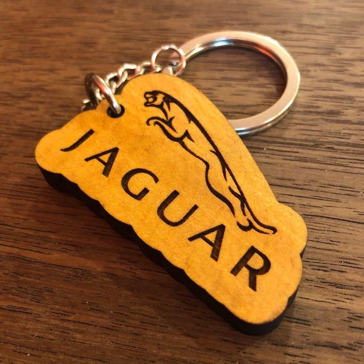 Jaguar - Cars - All Natural Nepali/Nepalese Wood/Wooden Keyring ...