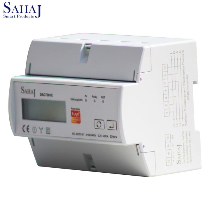 Sahaj Smart Three Phase Multifunction Energy Meter Zigbee | Daraz.com.np