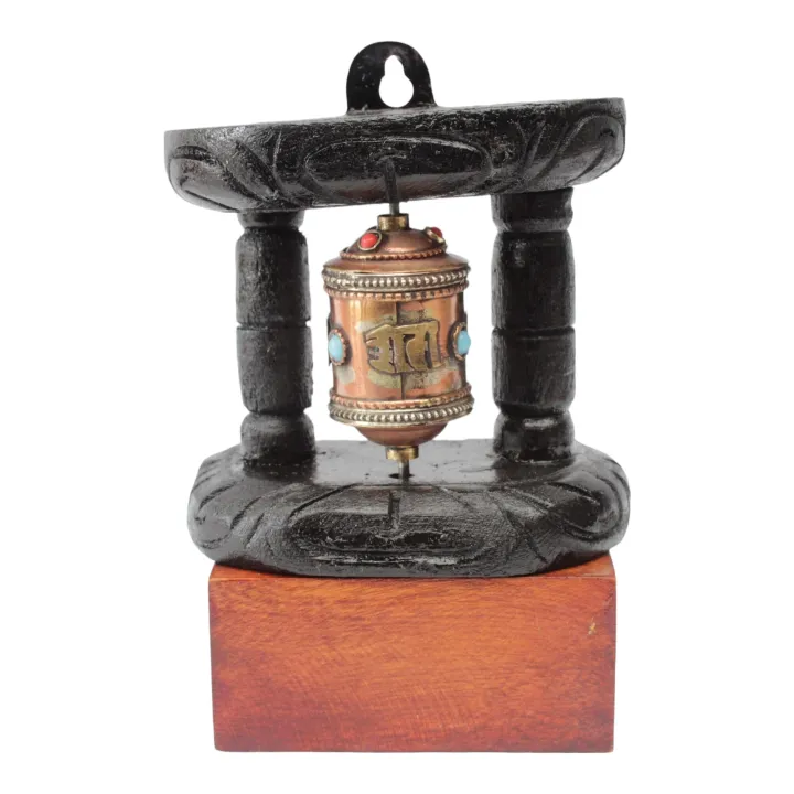 Golden Black Wood Mane Statue 5.5 Inch | Daraz.com.np