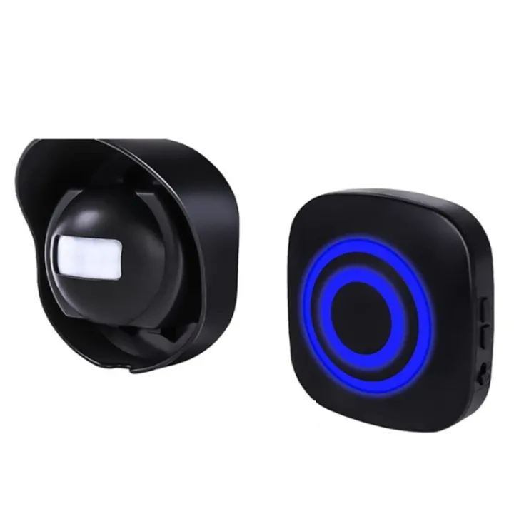 1Set Gate Entry Visitor Door Bell Chime Alert Alarm AC110-240V Wireless ...