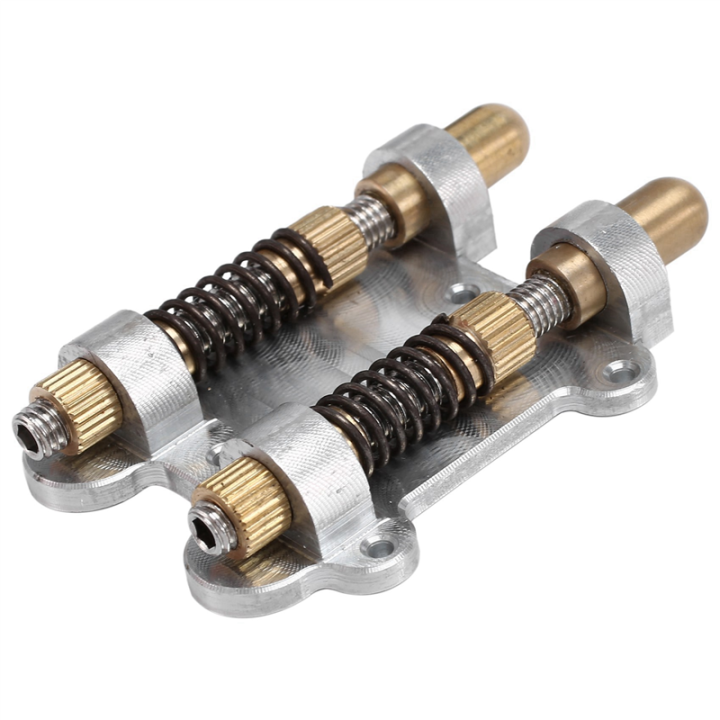 2X Guitar Brass Double Tremolo Bridge Stabilizer Stopper Stabilizing ...