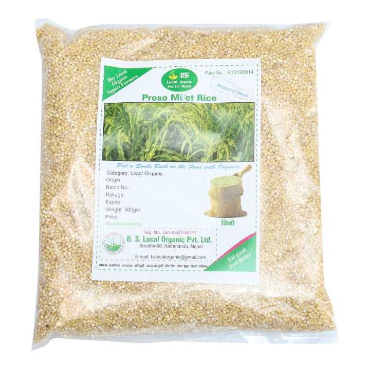 B S Local Organc Proso Millet Rice 500g | Daraz.com.np