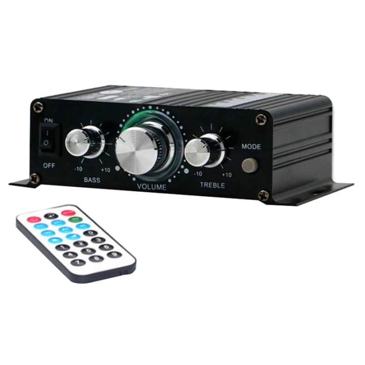 12V Power Amplifier Small Car Audio Power Amplifier Bluetooth Speaker ...