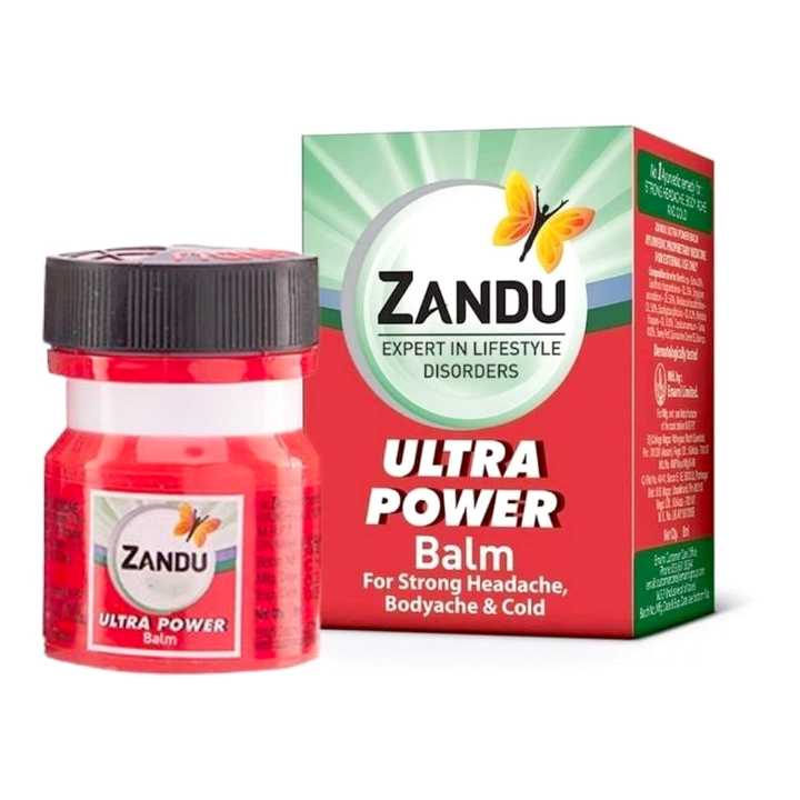 Zandu Balm Ultra Power-8 ml (Pain Relief Balm) | Daraz.com.np