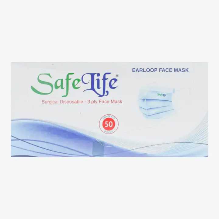 Safe Life Surgical Disposable 3 Ply Face Mask 50 Pcs | Daraz.com.np