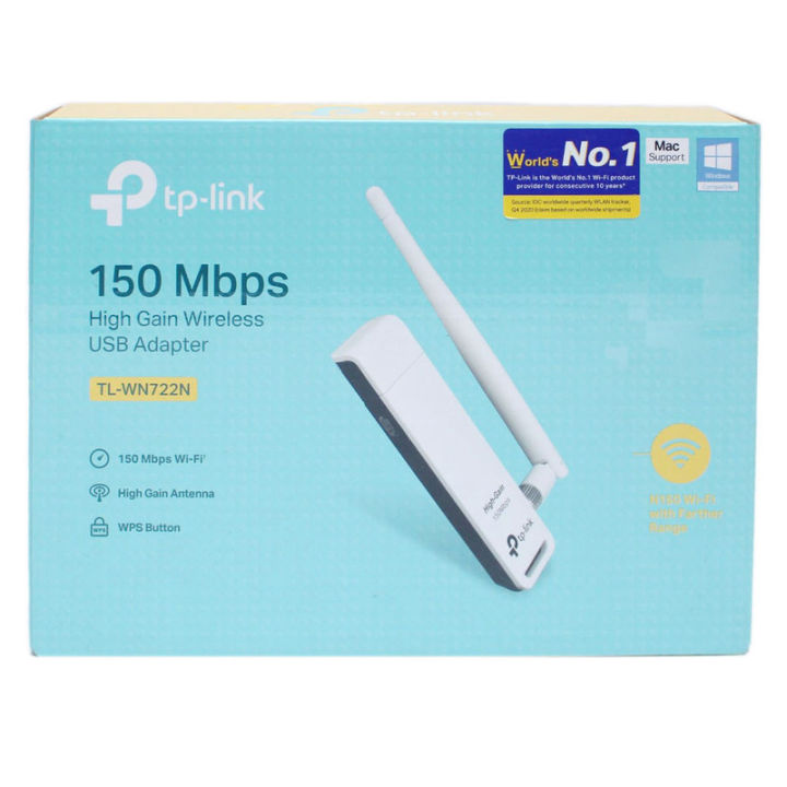 Tp-Link 150Mbps High Gain Wireless USB Adapter | Daraz.com.np