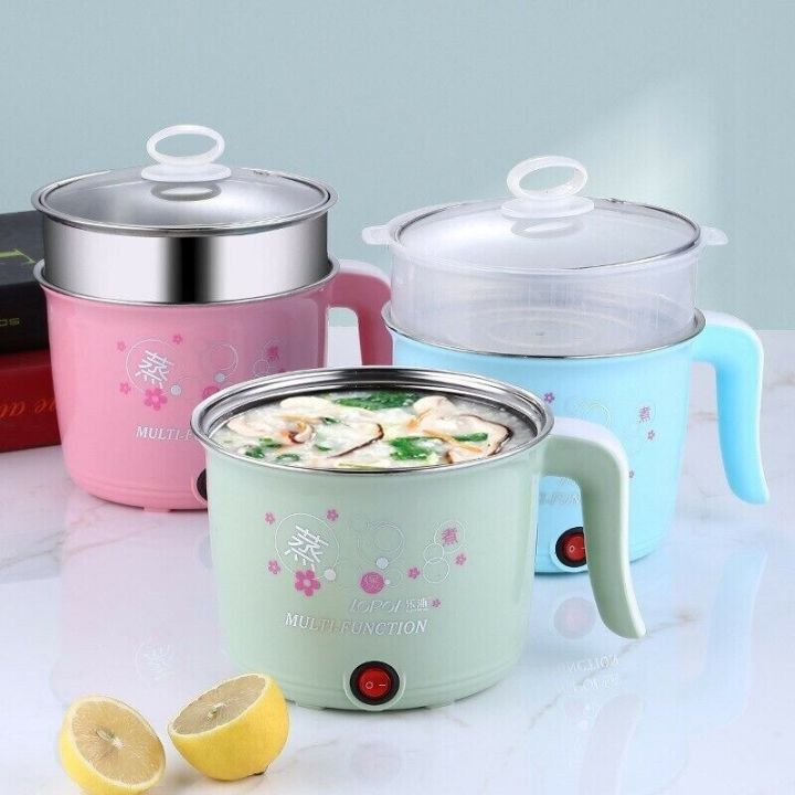 Multi Function Portable Double Layer Electric Mini Momo Cooker / Rice Cooker / Egg Cooker ...