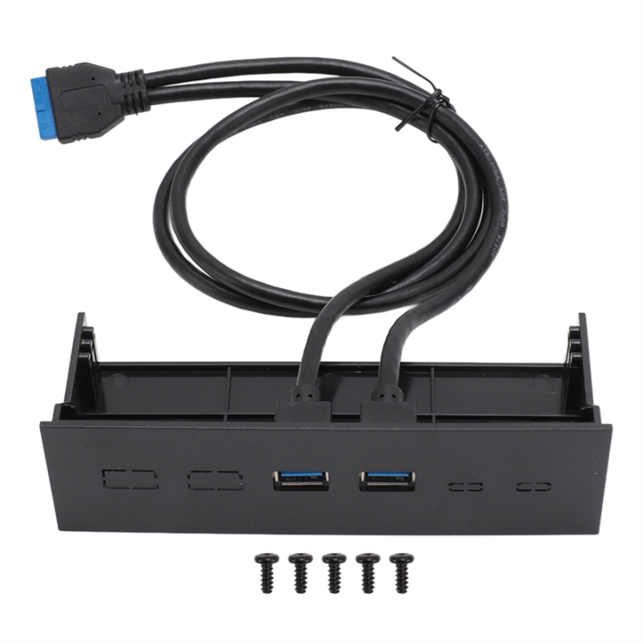 5.25 Inch Front Panel USB Hub Dual Port 5Gbps USB3.0 Optical Drive ...