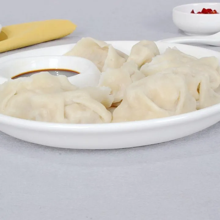 Melamine Momo Plate With Side Sauce Bowl (Pack Of 4) | Daraz.com.np