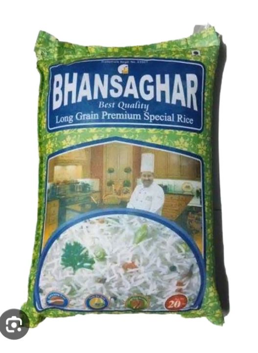 Bhansaghar Premium Long Grain Rice 20 Kg | Daraz.com.np