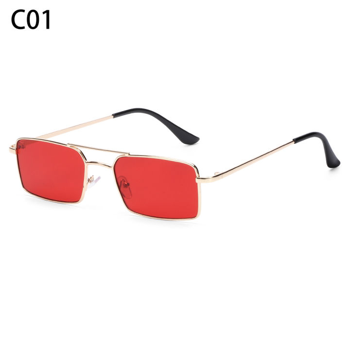 【HOT】 1PC Steampunk Sunglasse Classic Retro Rectangle Glasses For Women ...