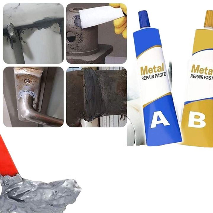 Industrial Repair Paste Heat Resistance Glue Cold Metal Repair Paste ...