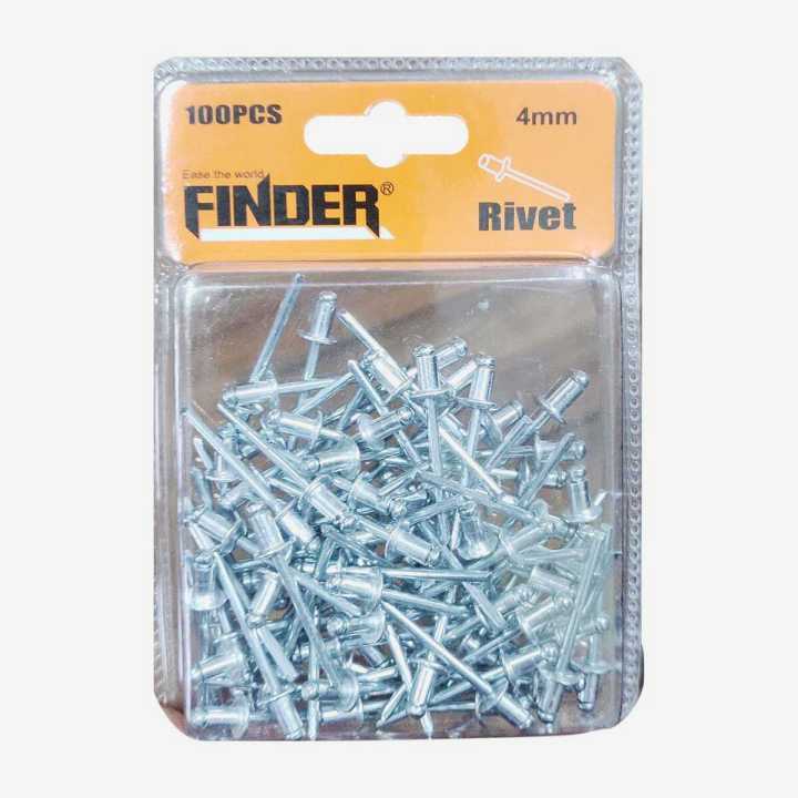 Finder Aluminium Blind Rivet 100pcs 4mm- | Daraz.com.np