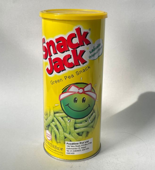 Snack Jack Green Pea Snacks Crispy Can 115 GM | Daraz.com.np