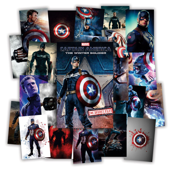 KYVOR Captain America Collectible Postcard Pack of 25pcs | Daraz.com.np