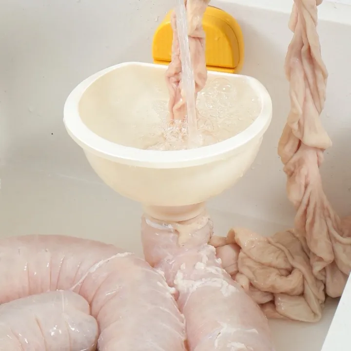 Suction Cup Pig Intestine Cleaner Tool Portable Effort Saving Manual ...
