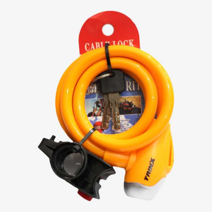Yellow Cycle Security Lock | Daraz.com.np