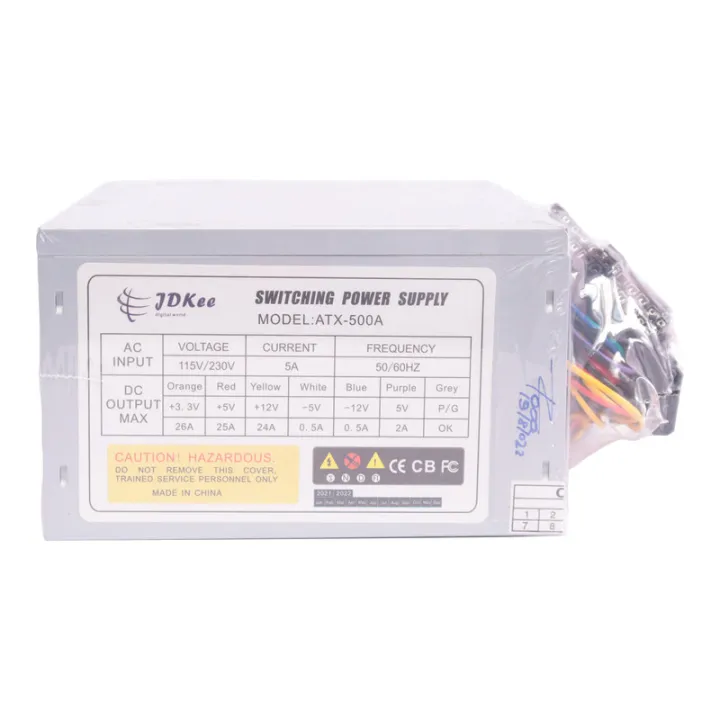 JDKee Switching Power Supply (ATX-500A) | Daraz.com.np