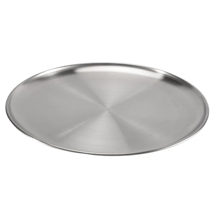 Stainless Steel Bone Spitting Dish Silver Shallow Tray Metal Dining ...