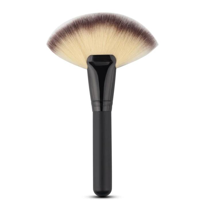 20251PCS Soft Makeup Large Fan Brush Foundation Blush Blusher Powder ...