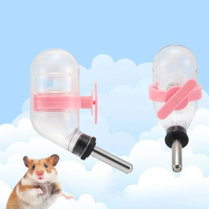 Hamster Kettle 60ML Hamster Water Dispenser Leakproof Automatic Hamster ...