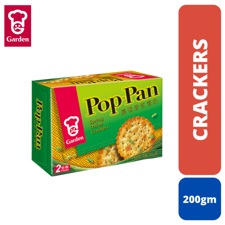GARDEN Pop Pan Spring Onion Crackers (200g) | Daraz.com.np