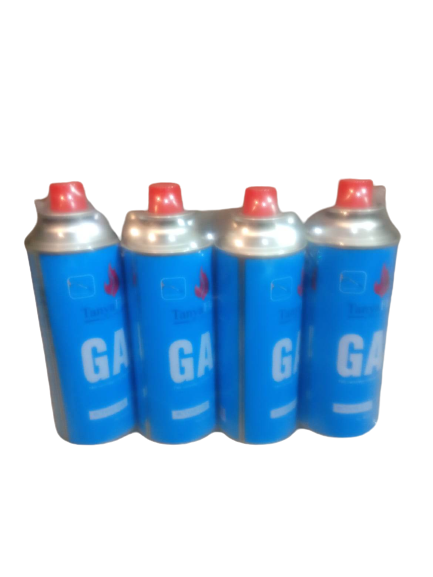 4 Pack Premium Butane Gas Canisters 235g For Portable Gas Stove | Daraz ...