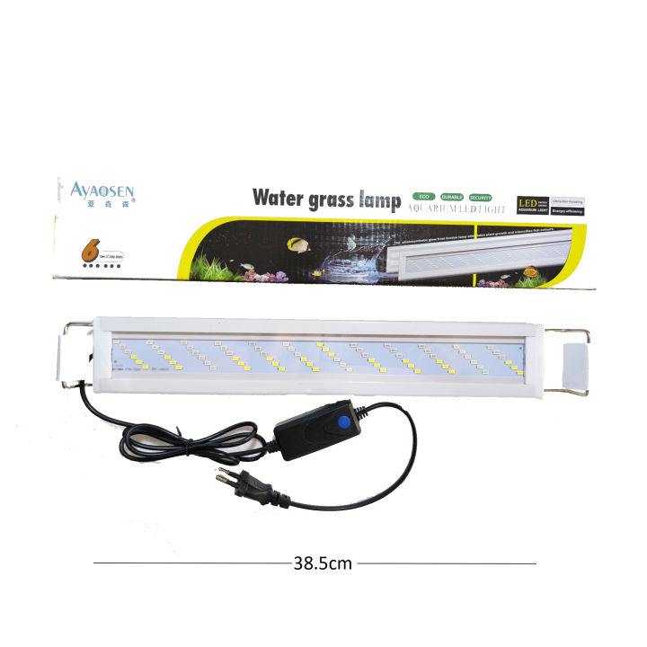 Panel Aquarium Light 14Watt Three Color Changing Aquarium Light Bracket ...