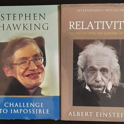 Stephen Hawking (Biography) + Relativity (Science) Combo | Daraz.com.np