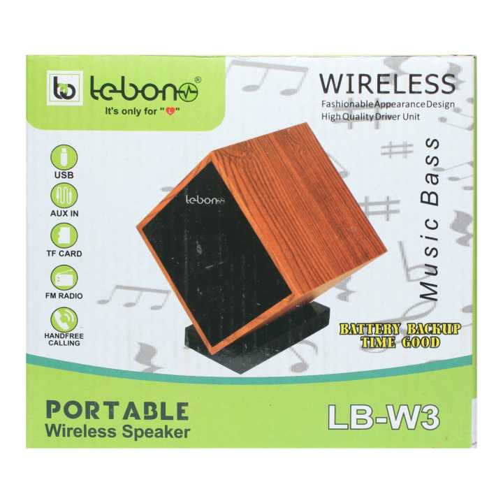 Lebon Lb-W3 Portable Wireless Speaker | Daraz.com.np