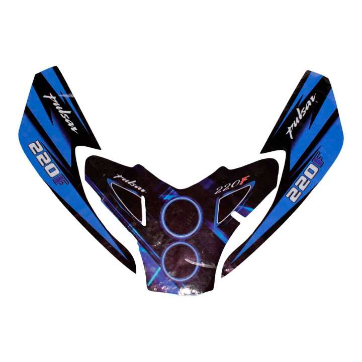Printed Pulsar 220 Visor & Head Light Sticker Set | Daraz.com.np