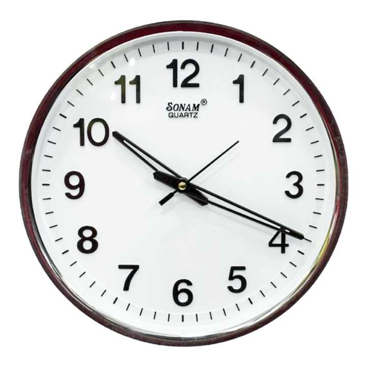 Sonam Quartz Wall Clock | Daraz.com.np