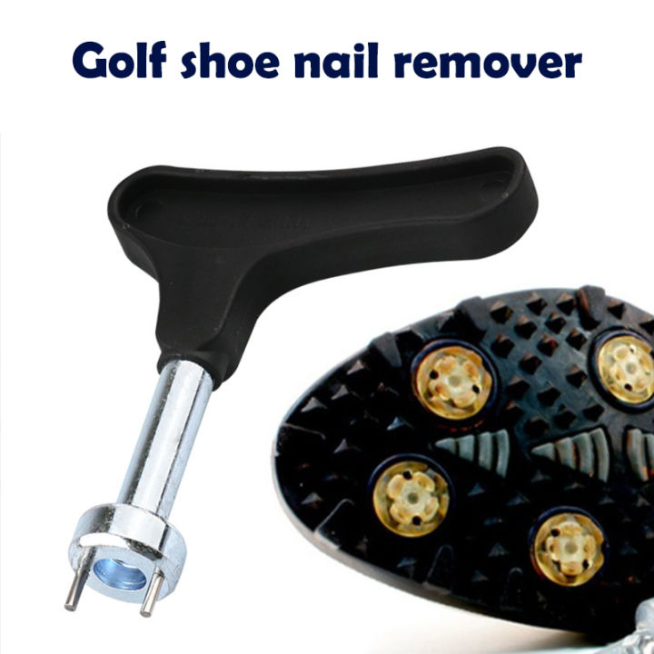 Golf Spike Wrench Remover Tool Nail Puller Golf Shoe Cleats Ratchet Key ...
