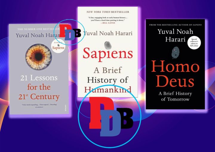 Yuval Noah Harari Set books (Homo Deus, Sapiens, 21 Lessons for the ...