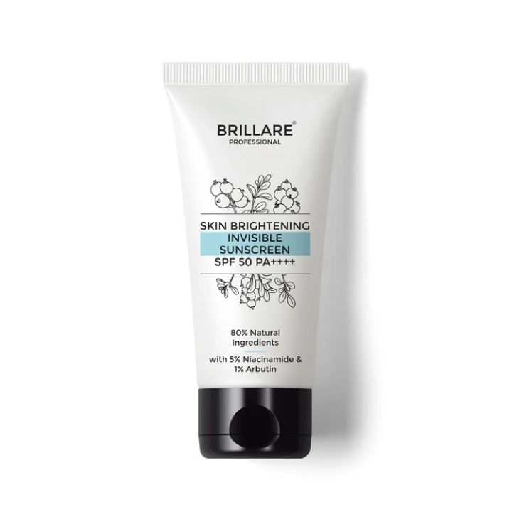 Brillare Skin Brightening Invisible Sunscreen with SPF50-50g | Daraz.com.np