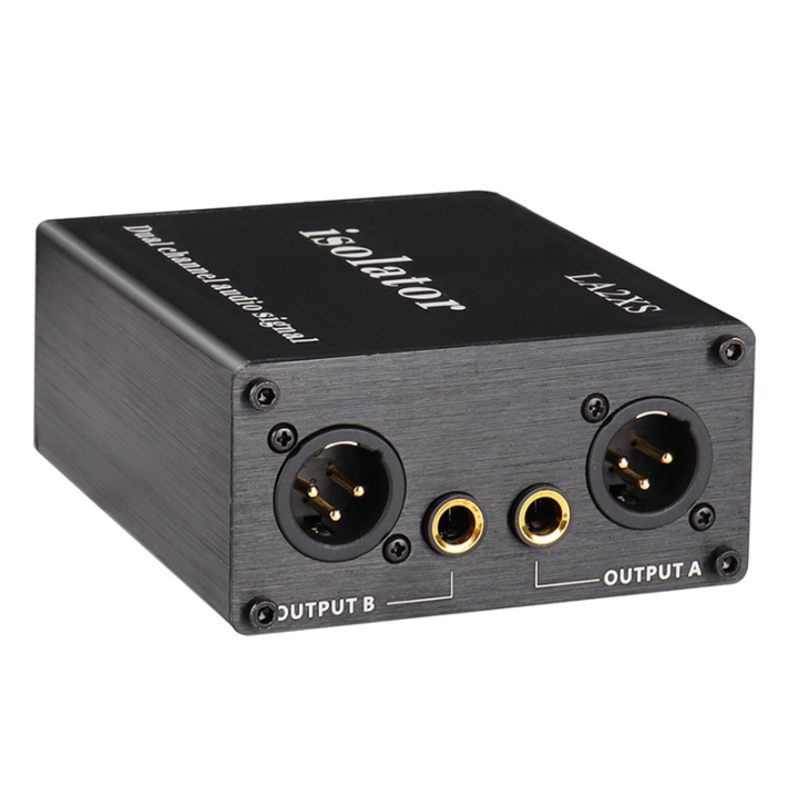 Audio Signal Isolator 2-Channel Audio Isolator Eliminates Current Noise ...