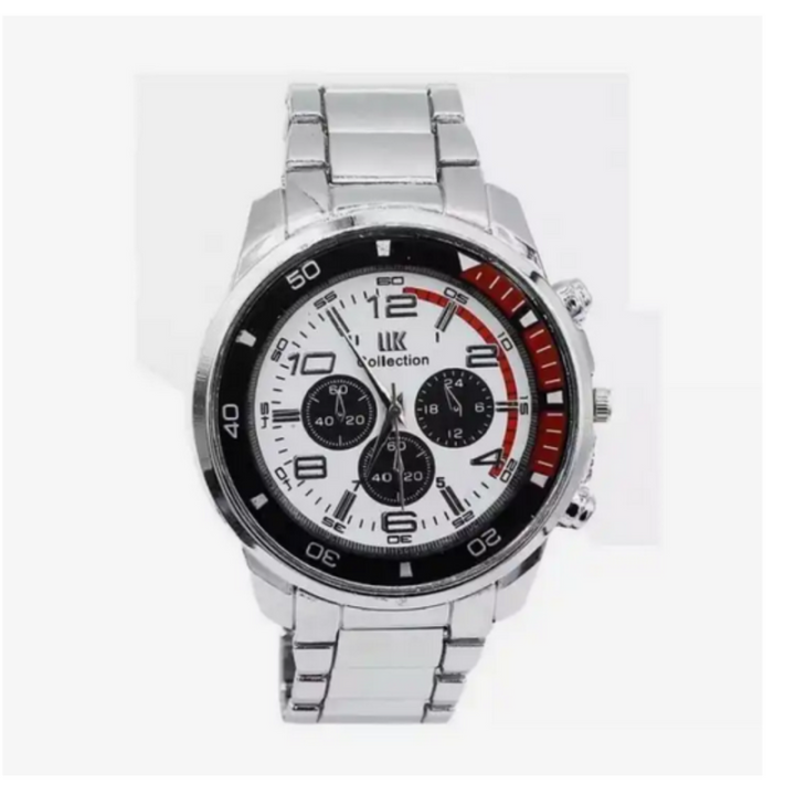 Chronograph Design White Dial Fancy Watch For Men | Daraz.com.np