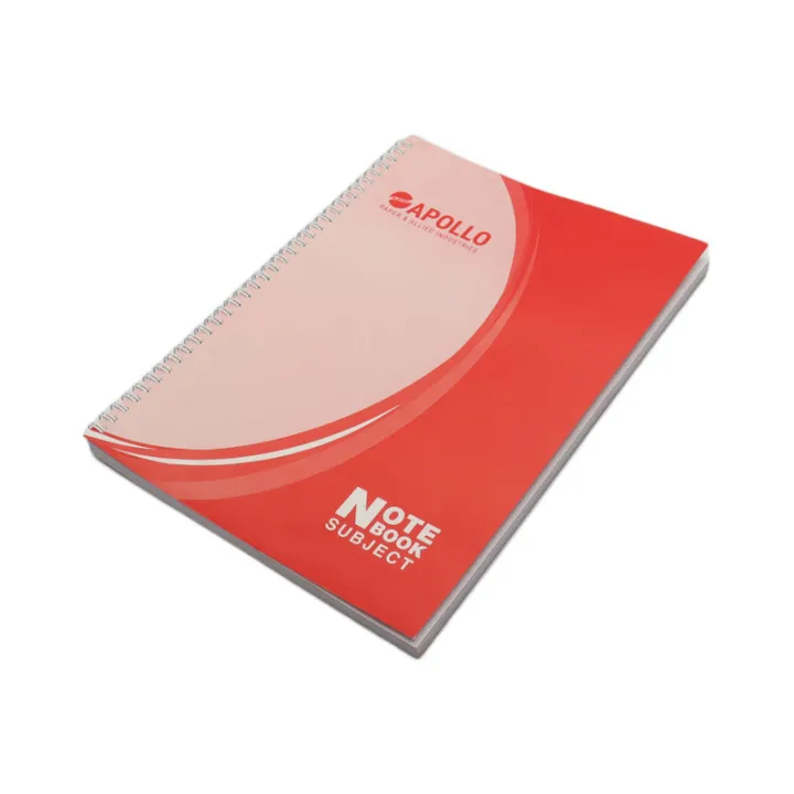 Apollo Papers World Map Printed Spiral Notebook, A4, Red/Pink | Daraz ...