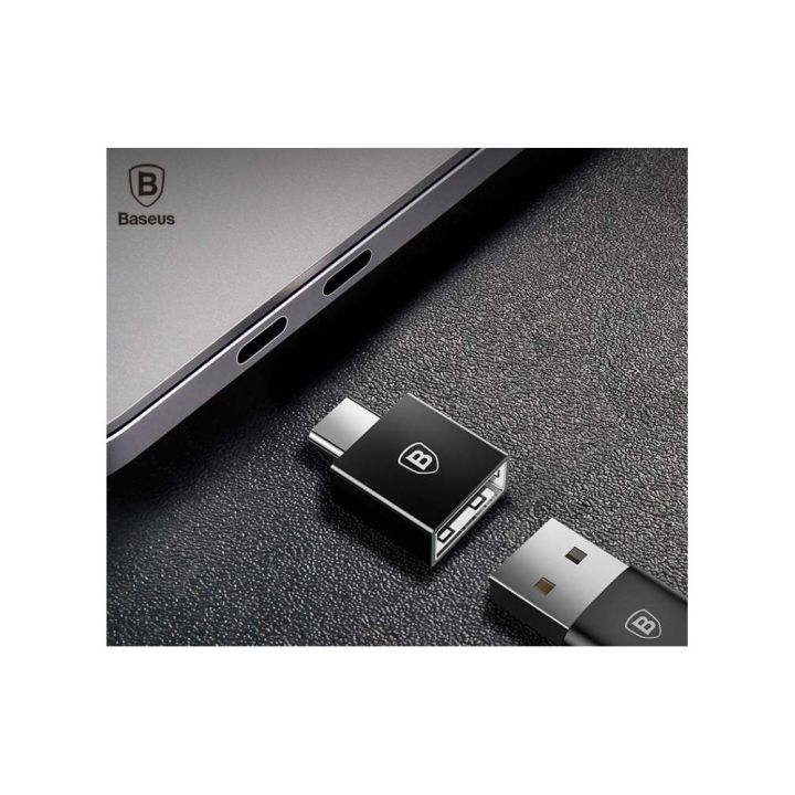 Baseus Exquisite Type-C Male to USB Female Adapter OTG Converter ...